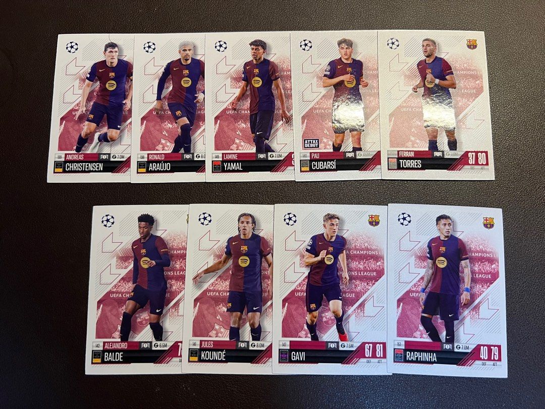 2025 Match Attax - La Liga Clubs, Hobbies & Toys, Toys & Games on Carousell