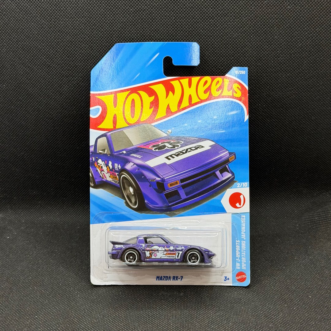 2026 Hot Wheels C Case Mazda RX-7 Purple 61/250 JDM, Hobbies & Toys ...