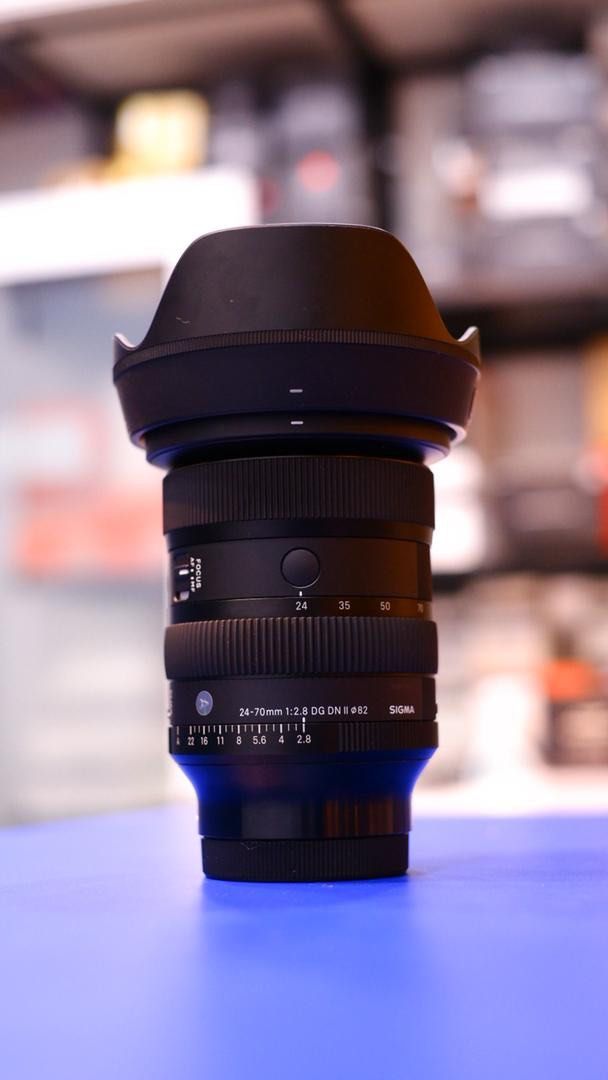24-70mm f2.8 sigma DG DN ii sony, Photography, Lens & Kits on Carousell