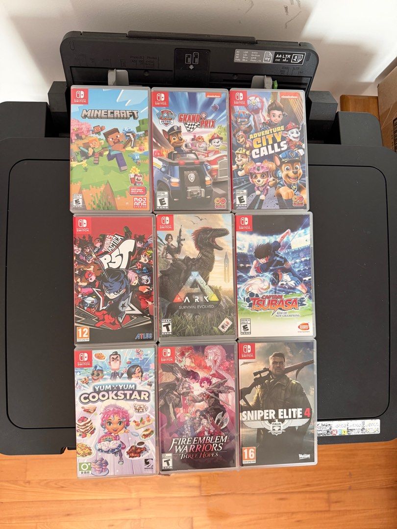 ($35 each) Nintendo Switch game Minecraft / Grand Prix / City calls ...