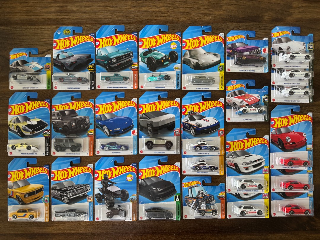 $3 each - Hot Wheels Cars - Assorted Models - BMW, Porsche, Skyline ...