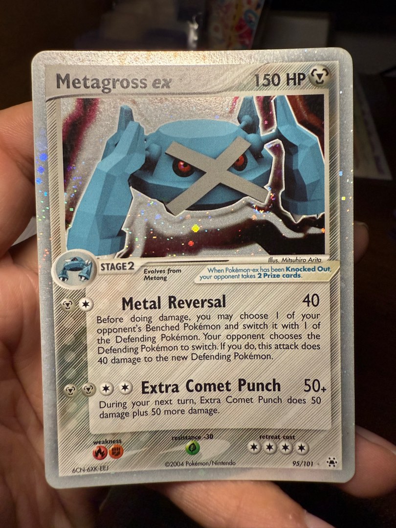 ( Swirl ) Pokemon card - Metagross ex Hidden Legend 95/101, Hobbies ...