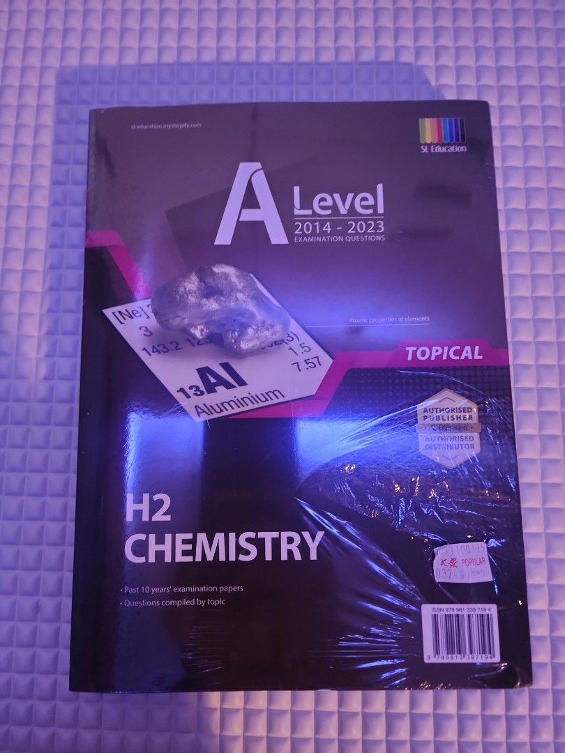 A Level H2 Chemistry Topical TYS, Hobbies & Toys, Books & Magazines ...