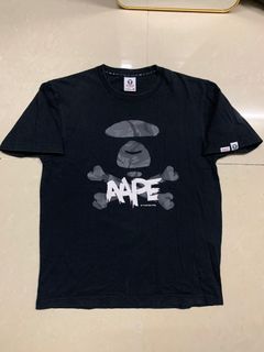 Vintage late 90's and early 00's bathing ape l/sleeve tshirt made with ...
