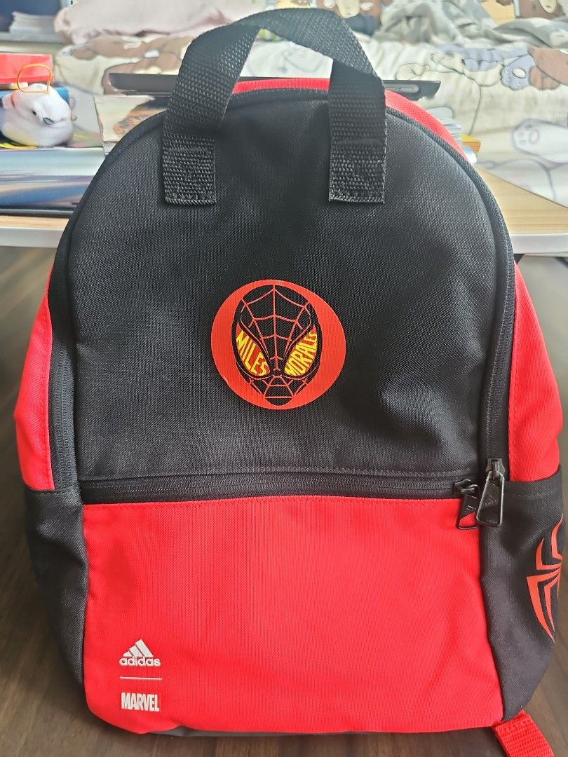 Adidas Marvel Spider-Man Backpack, Babies & Kids, Babies & Kids Fashion ...