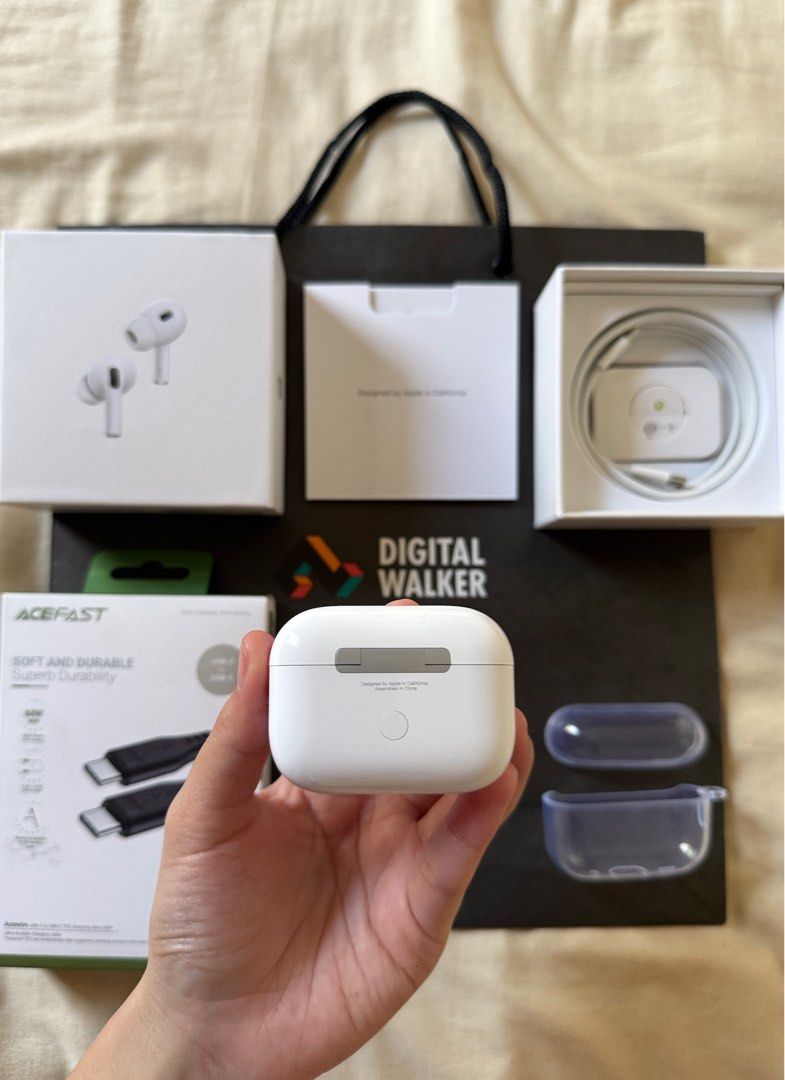 AirPods Pro 2nd Generation Usb C & Ace Fast Usb C Cable, Audio ...