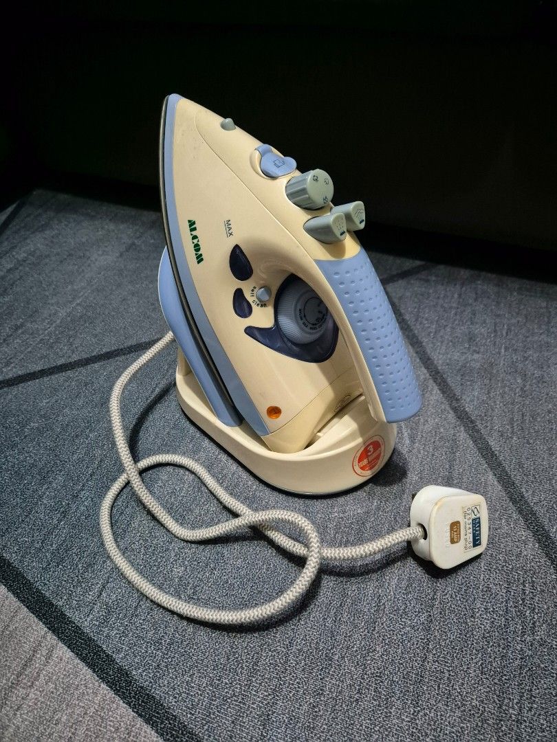 ALCOM Steam cordless Iron (Steamer iron), TV & Home Appliances, Irons ...