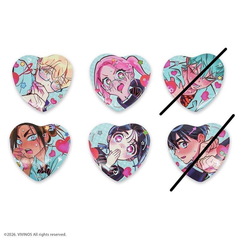 alien stage heart badge split, Hobbies & Toys, Memorabilia ...