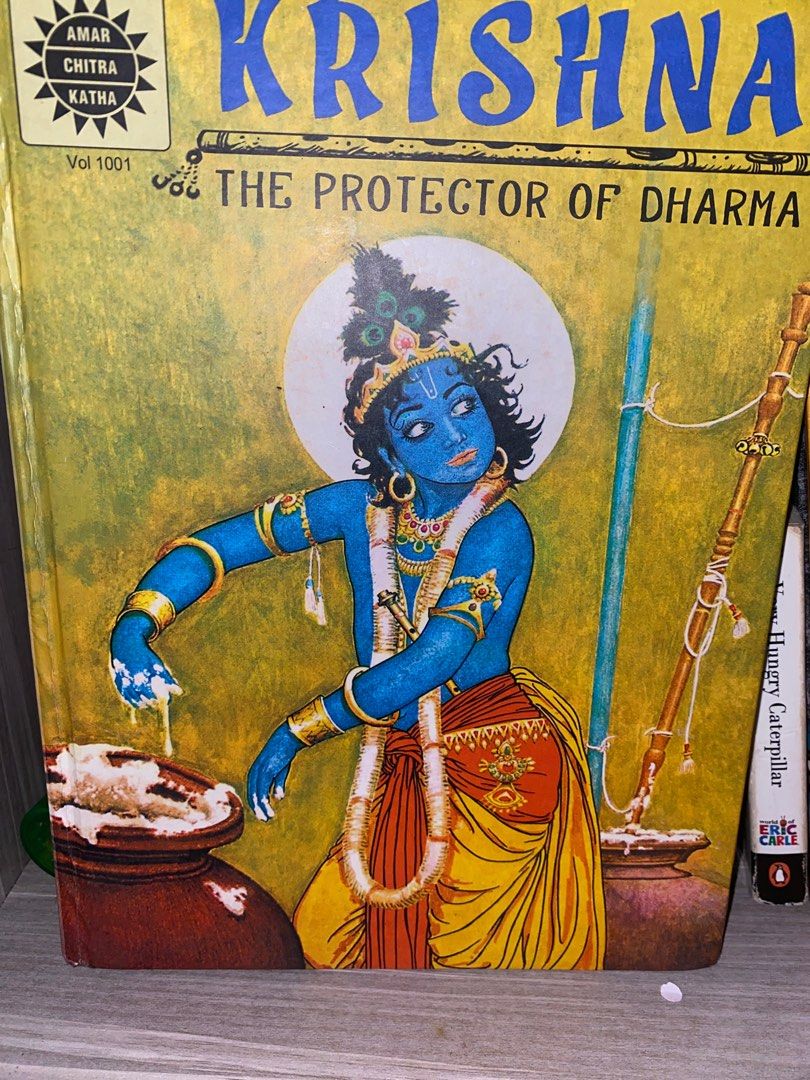 Amar Chitra Katha Krishna Comic Book, Hobbies & Toys, Books & Magazines ...