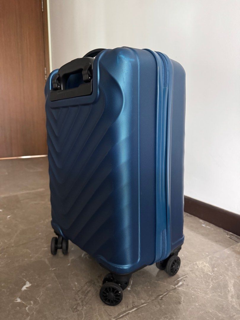American Tourister Spinner Luggage - Navy Blue, Hobbies & Toys, Travel ...