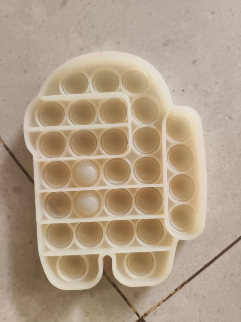 Among Us Pop It Fidget Toy, Hobbies & Toys, Toys & Games on Carousell