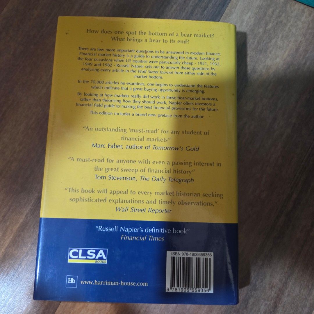 Anatomy of the Bear: Lessons from Wall Street, Hobbies & Toys, Books ...