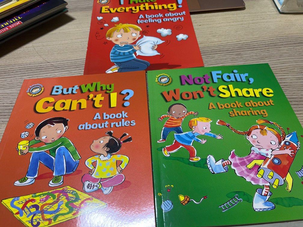 Angry, rules Emotion books, Hobbies & Toys, Books & Magazines, Children ...