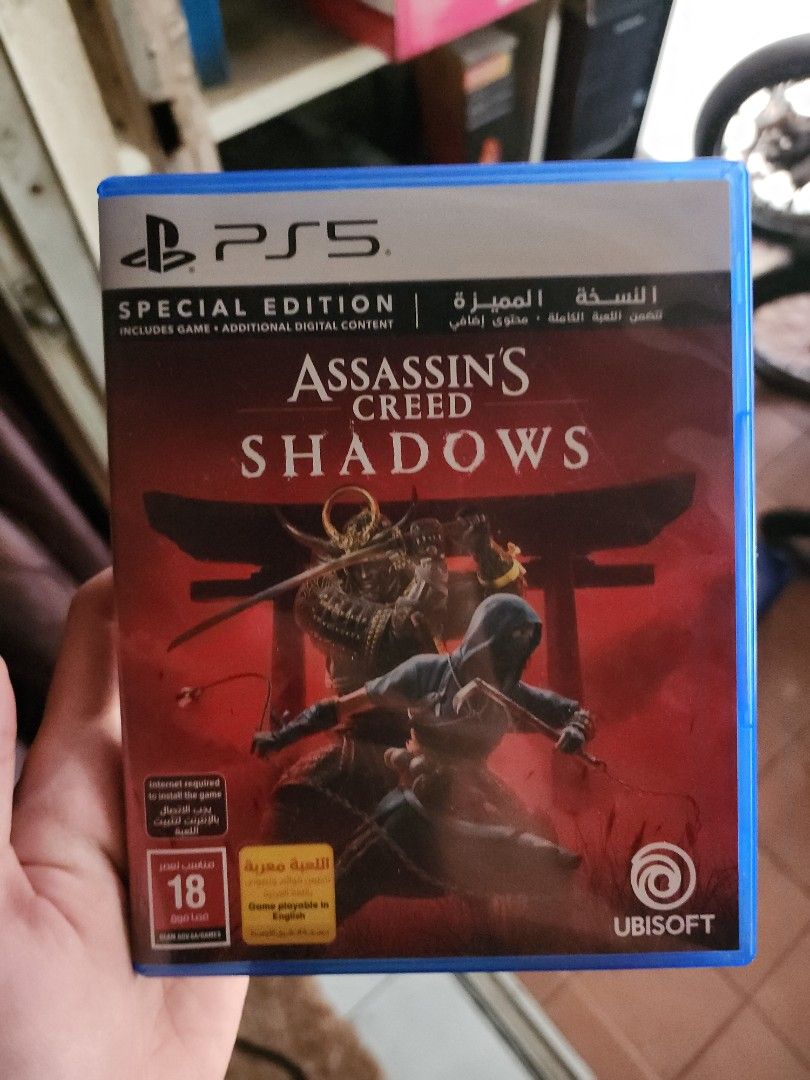 Assassin's Creed Shadows - USED PS5 Special Edition (R2), Video Gaming ...