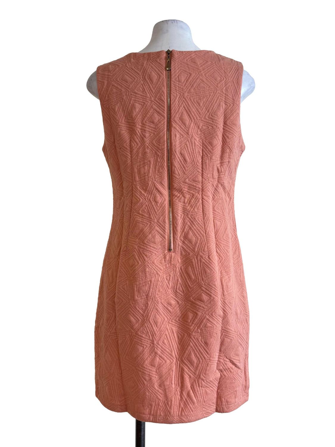 Assorted Brands Textured Peach Empire Dress, Women's Fashion, Dresses ...