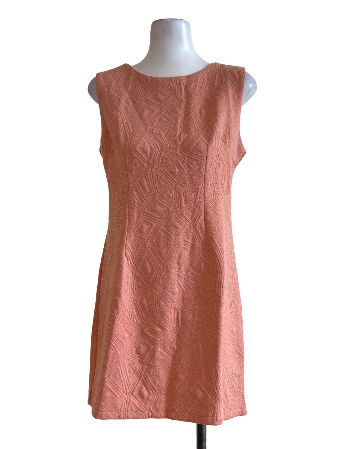 Assorted Brands Textured Peach Empire Dress, Women's Fashion, Dresses ...