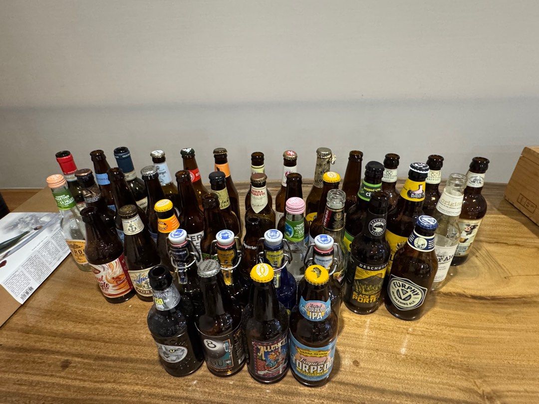 Assorted Craft Beer Bottles - Various Brands, Hobbies & Toys ...