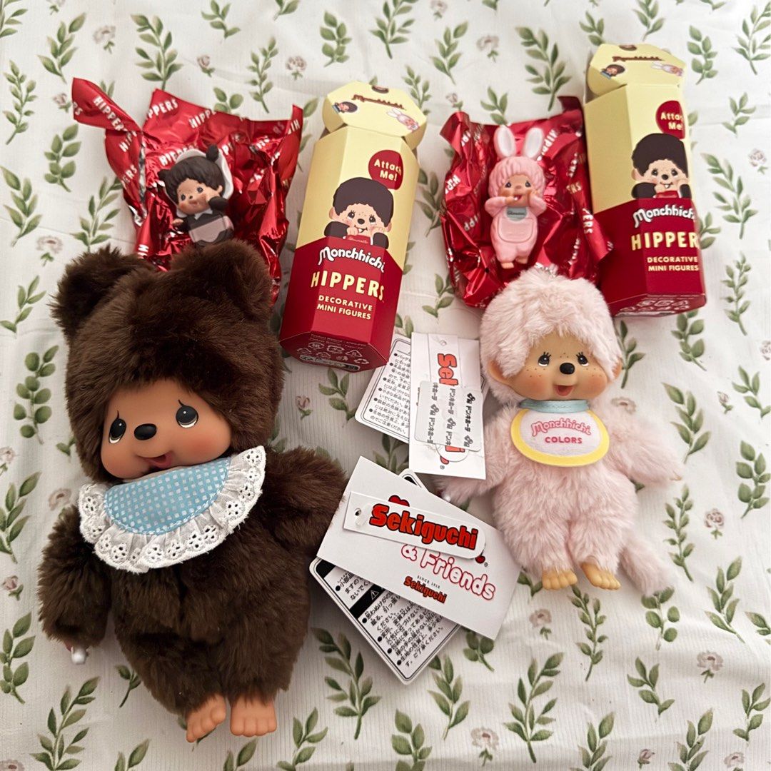 Assorted Monchhichi, Hobbies & Toys, Toys & Games on Carousell