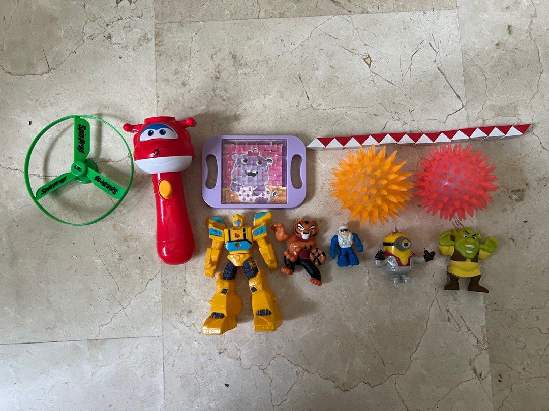 Assorted Toys: Super Wings, Transformers, Minions, and More!, Hobbies ...