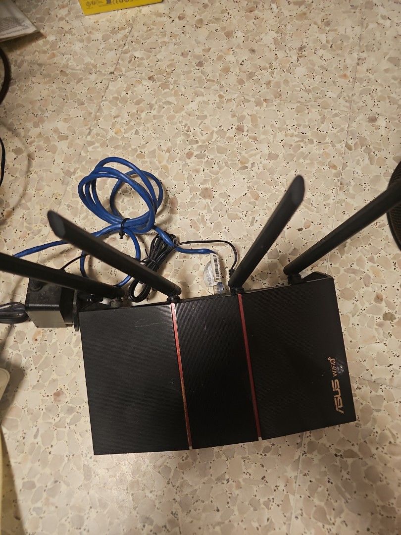 ASUS Dual Band WiFi 6 Router RT-AX3000P, Computers & Tech, Parts ...