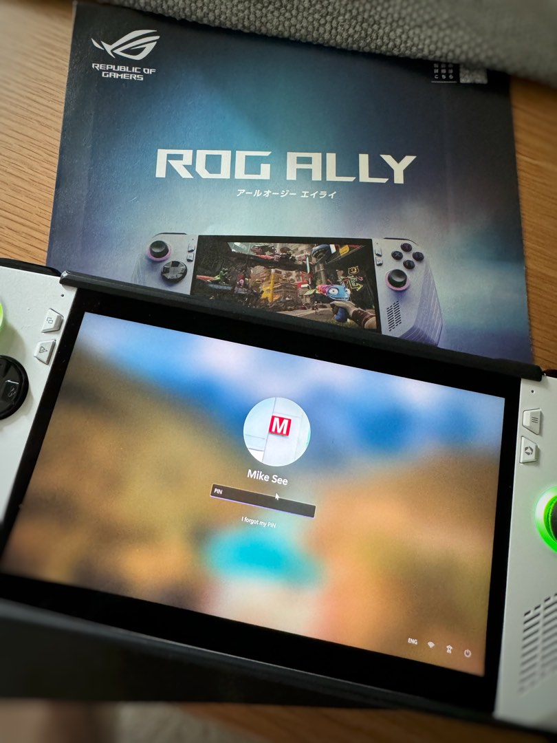 ASUS ROG Ally Handheld Console, Video Gaming, Video Game Consoles ...