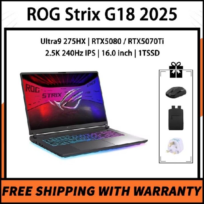 ASUS ROG Strix G18 2025 Gaming Laptop, Computers & Tech, Laptops ...