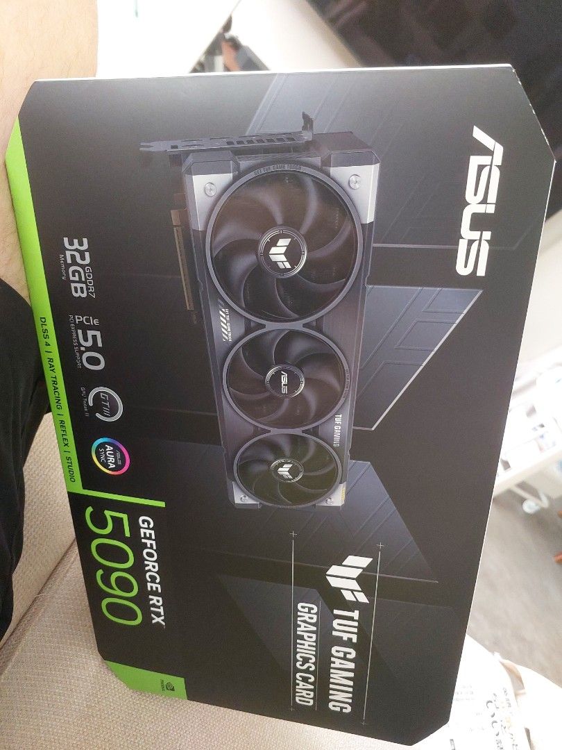 ASUS TUF Gaming GeForce RTX 5090 -HEATSINK AND FAN ONLY, Computers ...