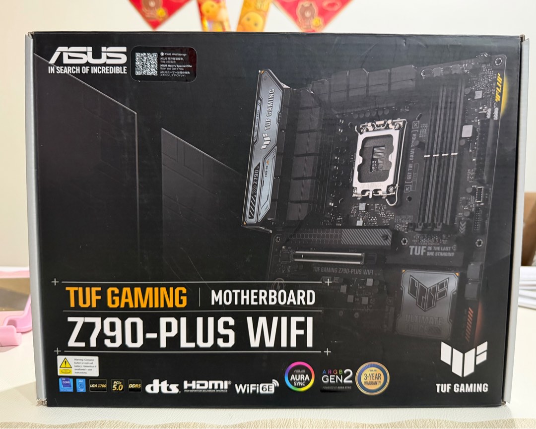 ASUS TUF Z790-PLUS WIFI + Intel 13700K, Computers & Tech, Parts ...