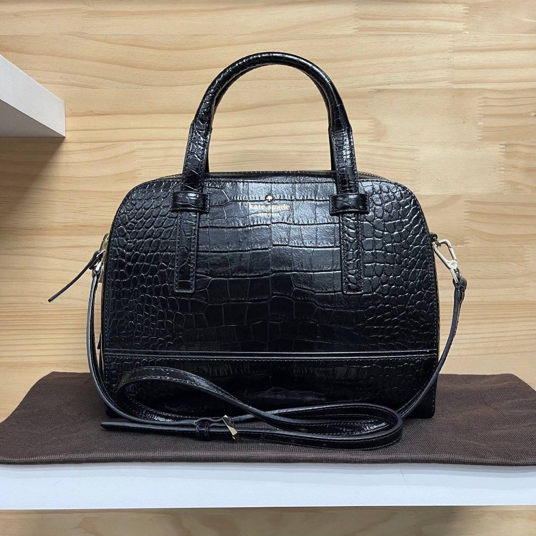 Authentic Kate Spade Riverside Street Exotic Small Felix Satchel Bag ...