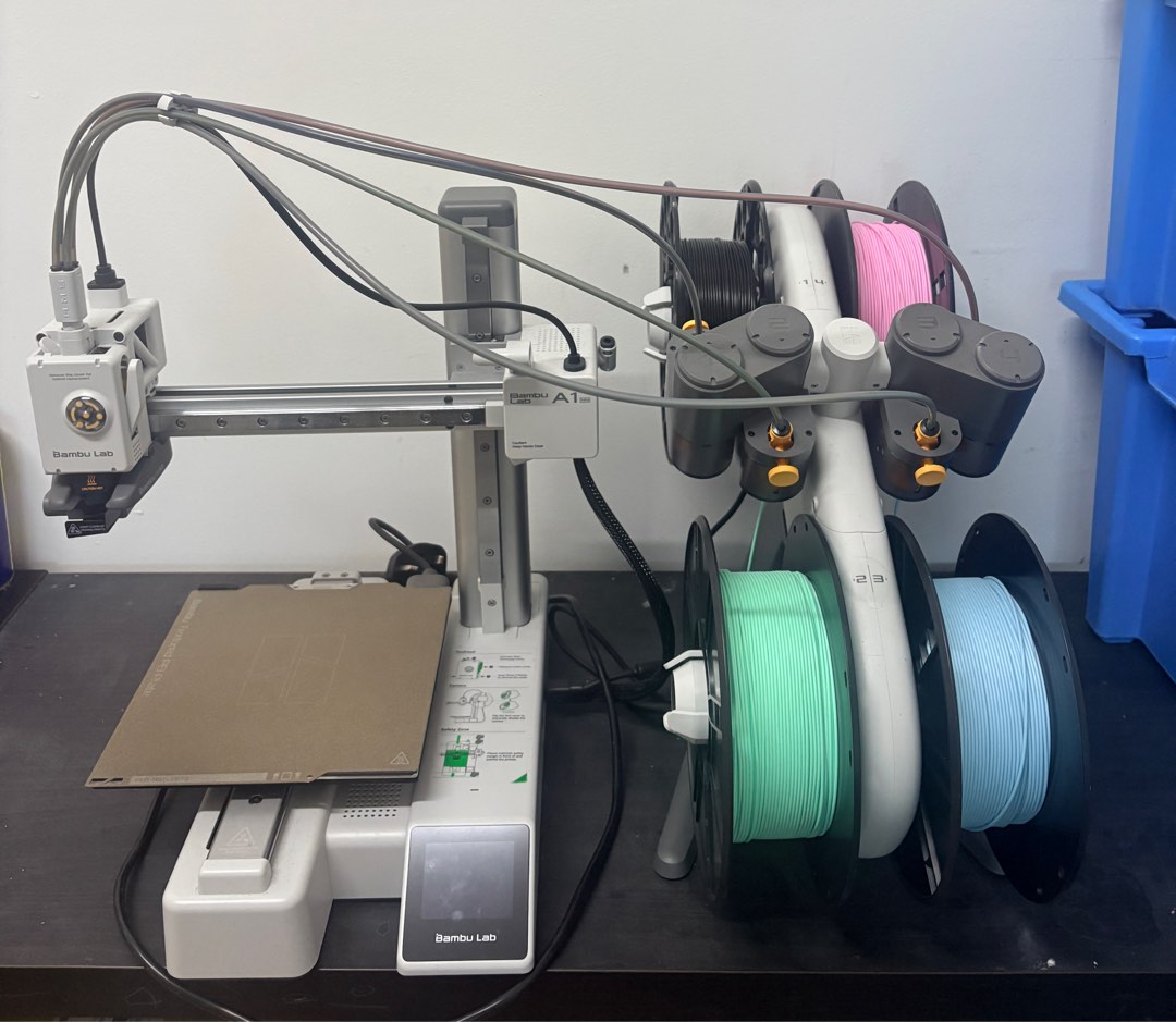 Bambu Lab A1 Mini Combo 3D Printer with Filament, Computers & Tech ...