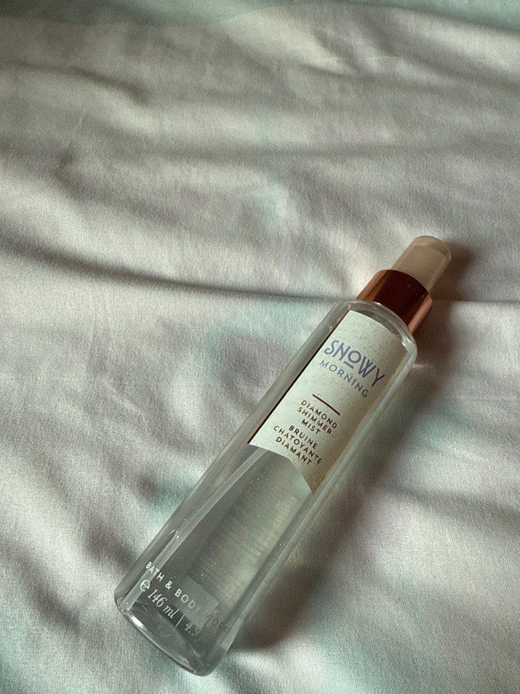 Bath and body works snowy morning mist, Beauty & Personal Care ...