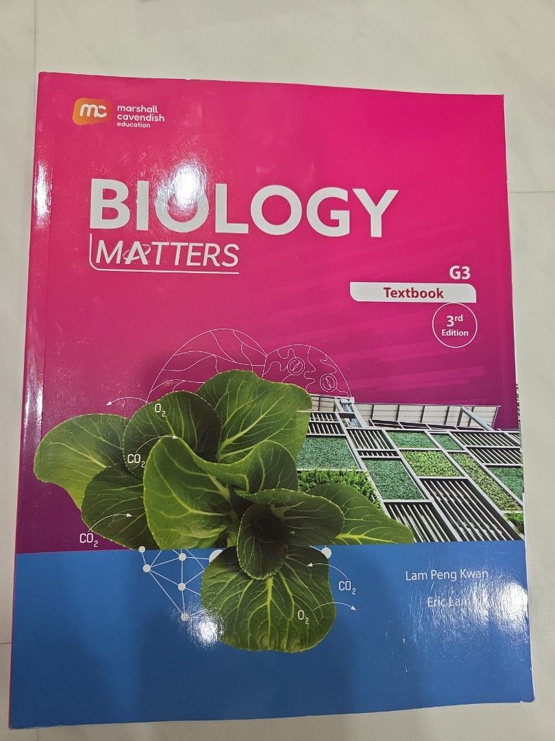 Biology Matters G3 Textbook, Hobbies & Toys, Books & Magazines ...