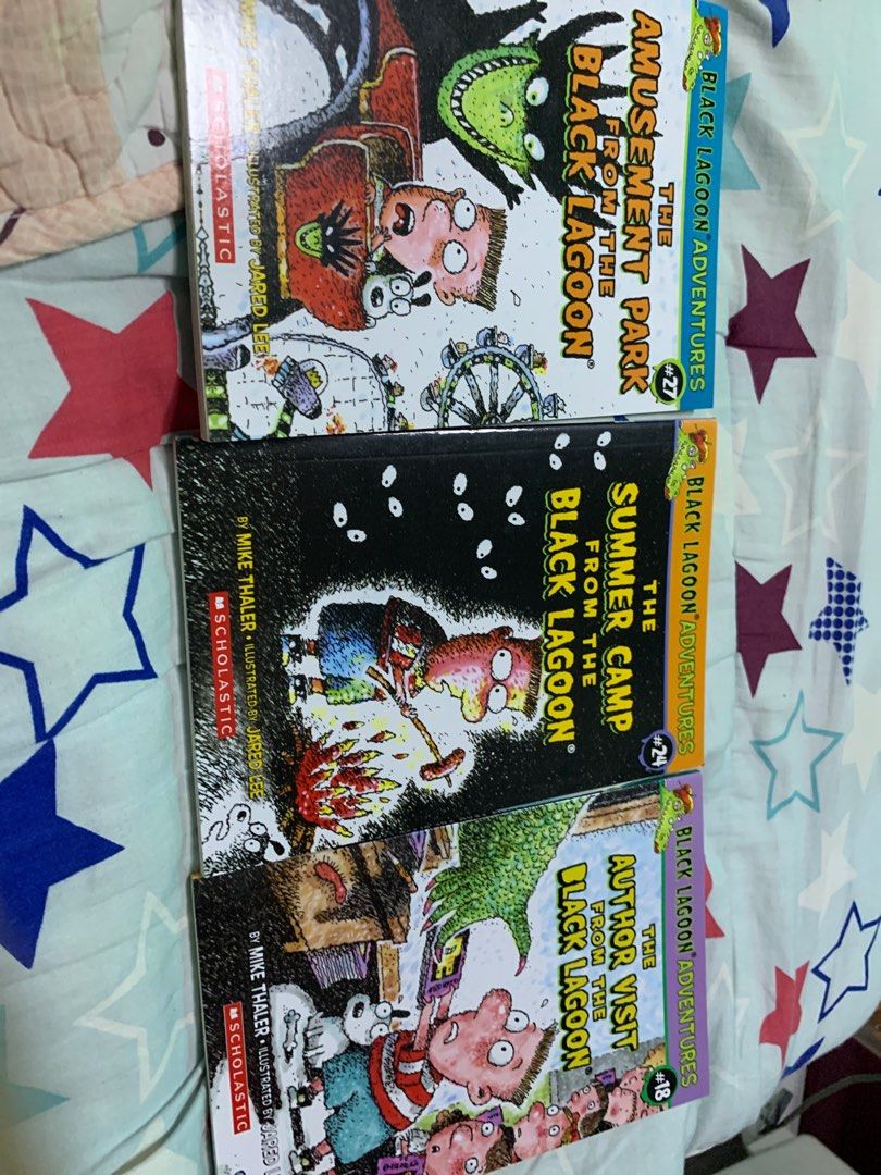 Black Lagoon Adventures Book Set, Hobbies & Toys, Books & Magazines ...