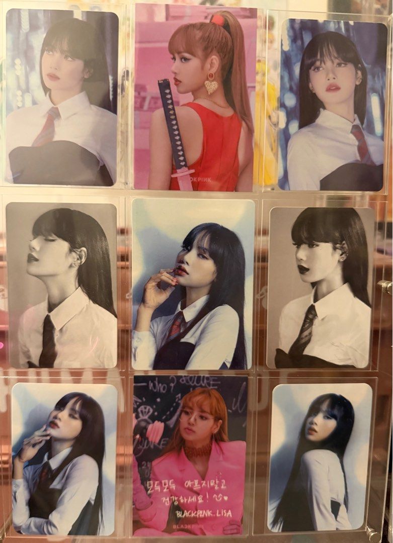 Blackpink Lisa Photocards, Hobbies & Toys, Memorabilia & Collectibles ...