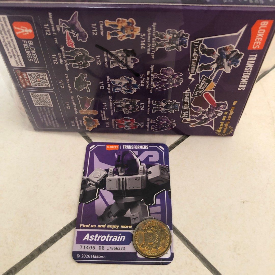 Blokees Transformers Defender 6 Astrotrain, Hobbies & Toys, Toys ...