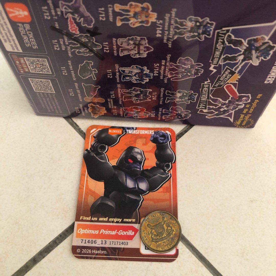 Blokees Transformers Defender 6 Gorilla, Hobbies & Toys, Toys & Games ...