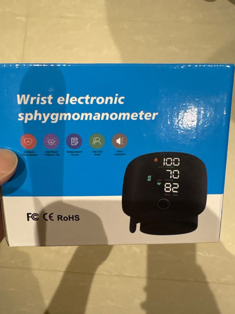 Blood pressure monitoring device, Health & Nutrition, Health Monitors ...