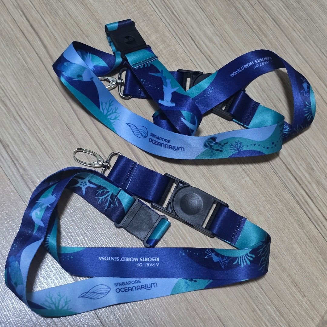 [Set of 2] BN Resorts World Sentosa - Singapore Oceanarium Lanyard x 2 ...