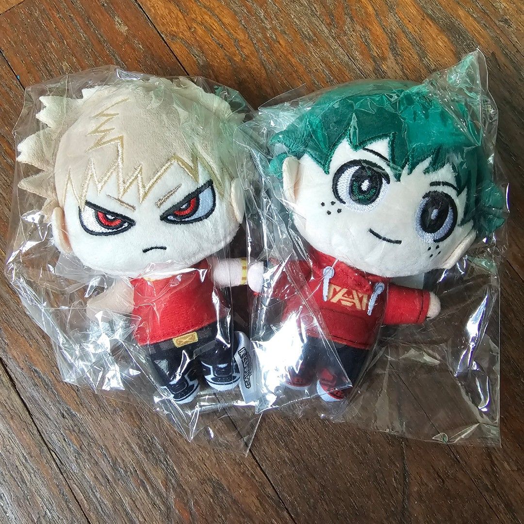 BNHA red costume katsuki izuku plush, Hobbies & Toys, Memorabilia ...