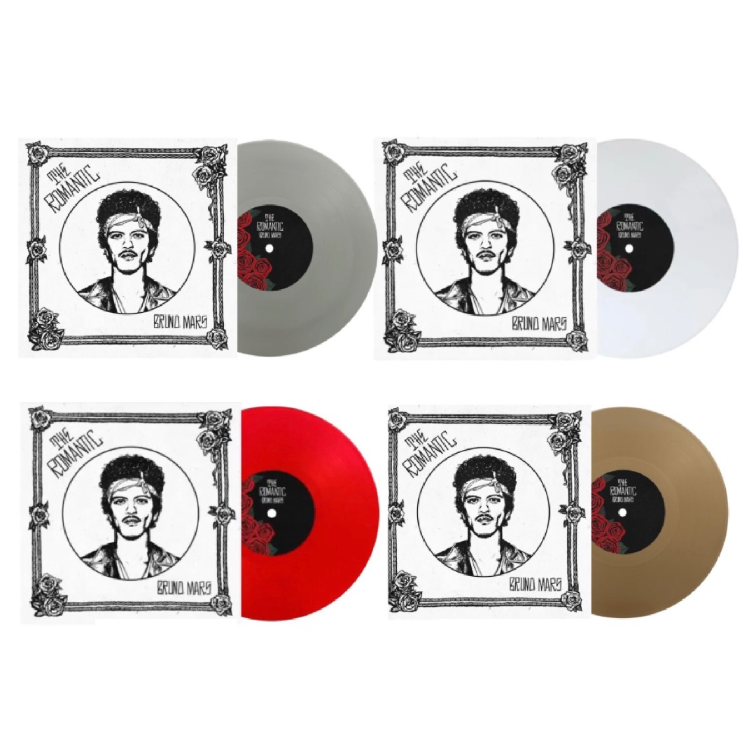 Bruno Mars – The Romantic Vinyl LP, Hobbies & Toys, Music & Media ...