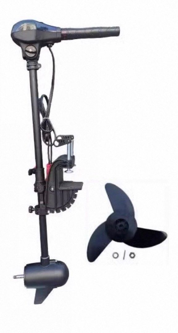 Brushless 12V100 Trolling Motor - 70lbs Thrust, Sports Equipment, Other ...