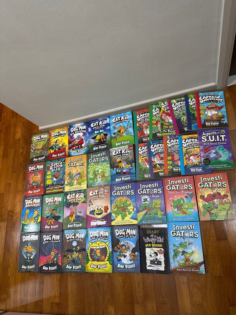 Bundle 35 books : Children's Graphic Novels - Dog Man, Cat Kid ...