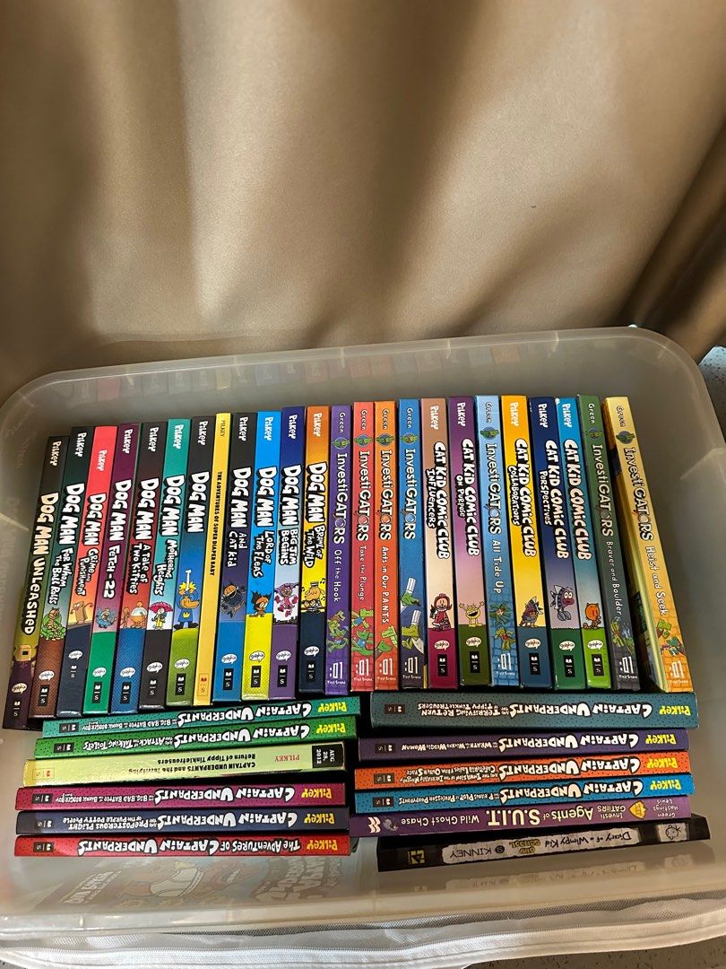 Bundle 35 books : Children's Graphic Novels - Dog Man, Cat Kid ...