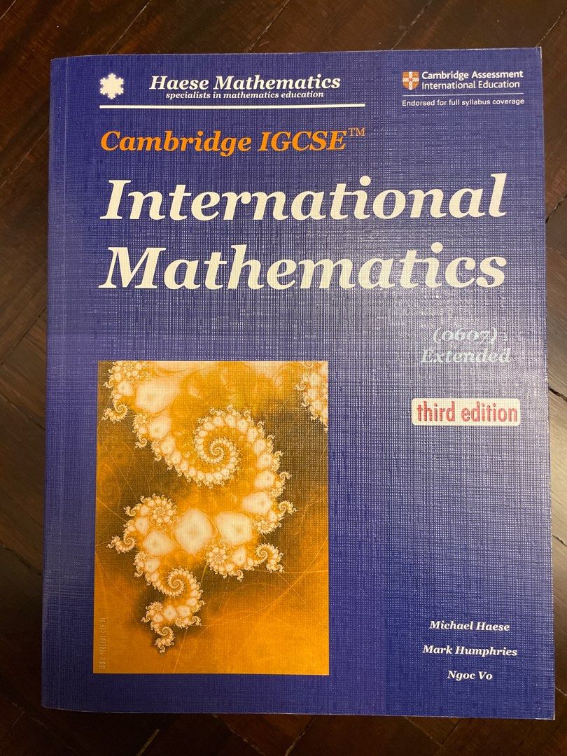 Cambridge IGCSE International Mathematics Textbook, Hobbies & Toys ...