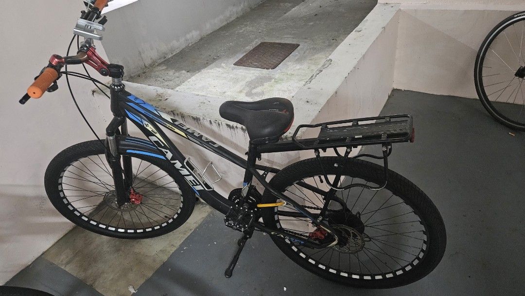 Camel Mountain Bike with Rack, Sports Equipment, Bicycles & Parts ...