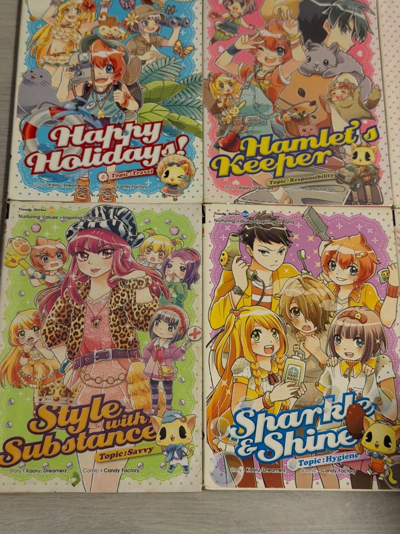Candy Series Manga Collection - English Version, Hobbies & Toys, Books ...