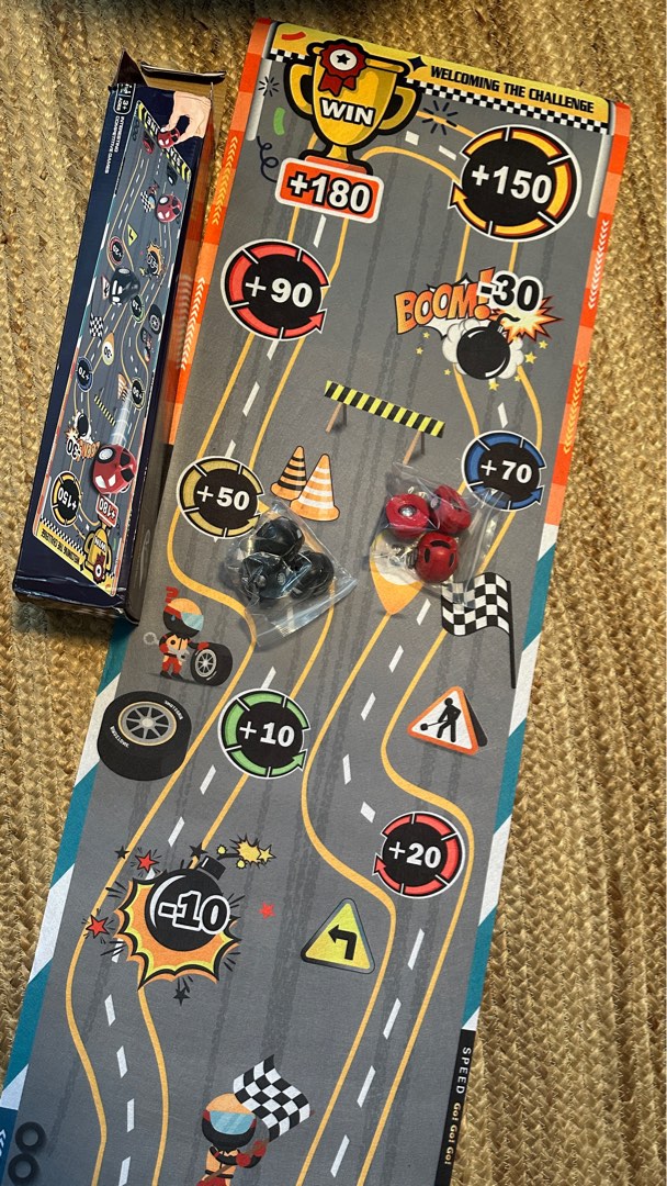 Car Racing Board Game | Kid board game, Hobbies & Toys, Toys & Games on ...