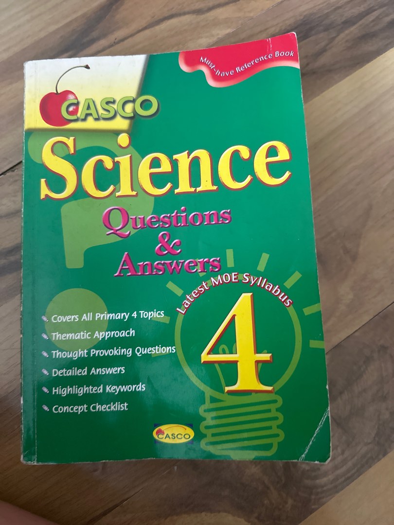 CASCO Science Questions & Answers - Primary 4, Hobbies & Toys, Books ...