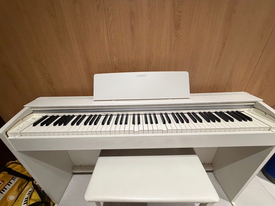 Casio Digital Piano - White, Hobbies & Toys, Musical Instruments on ...