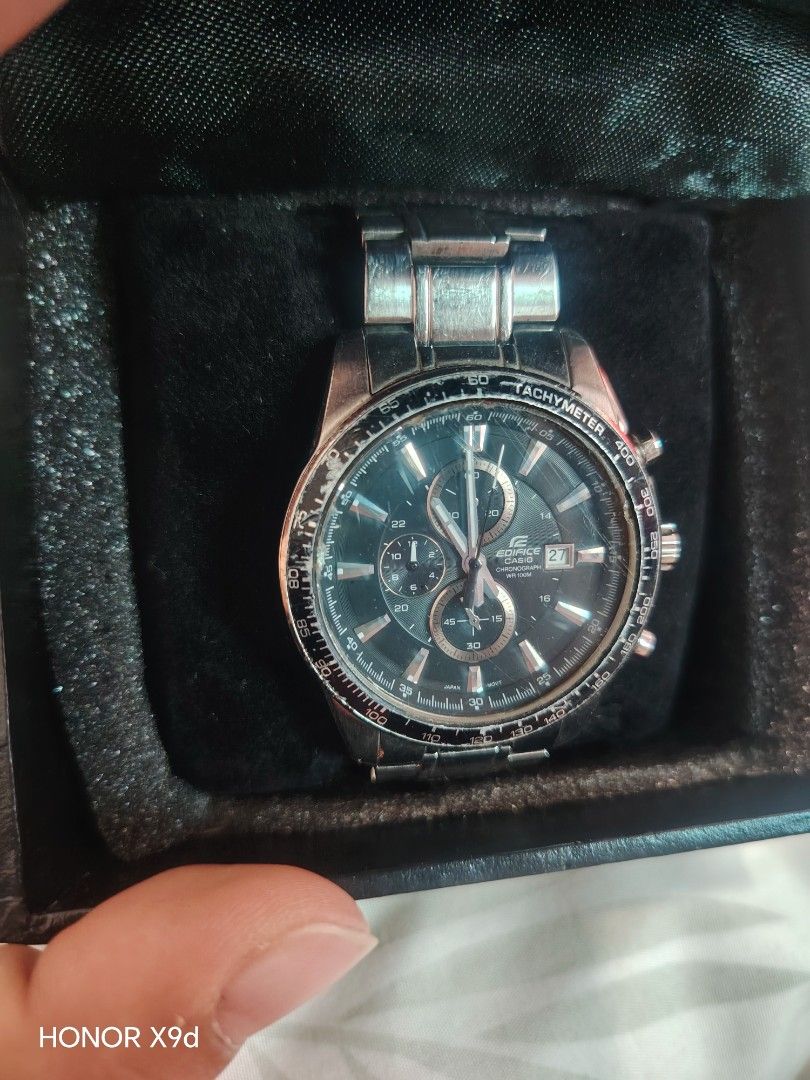 Casio Edifice Chronograph Watch, Men's Fashion, Watches & Accessories ...